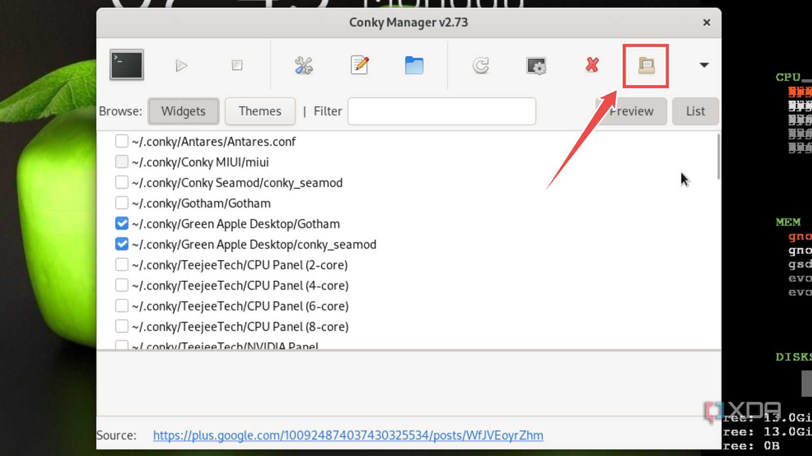 Conky is the Rainmeter alternative for Linux I didn't know I needed