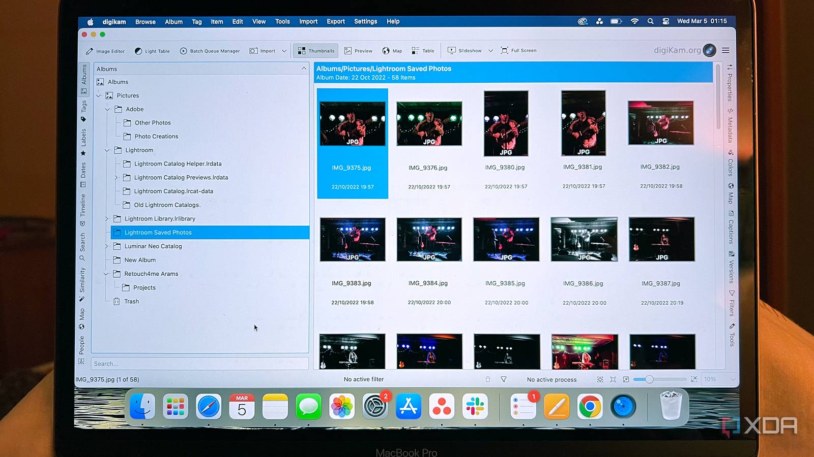 How does DigiKam compare to Immich for open-source photo management?