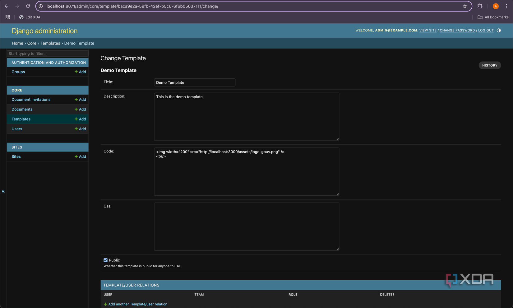 Docs is a self-hosted, open-source collaborative note-taking app that aims to replace Notion