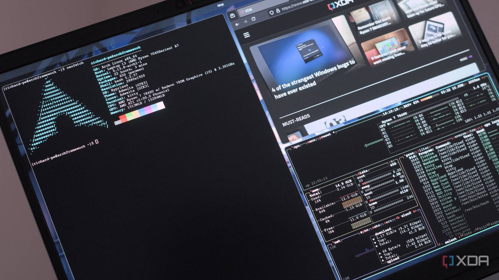 Arch Linux isn't as hard as everyone told me it'd be