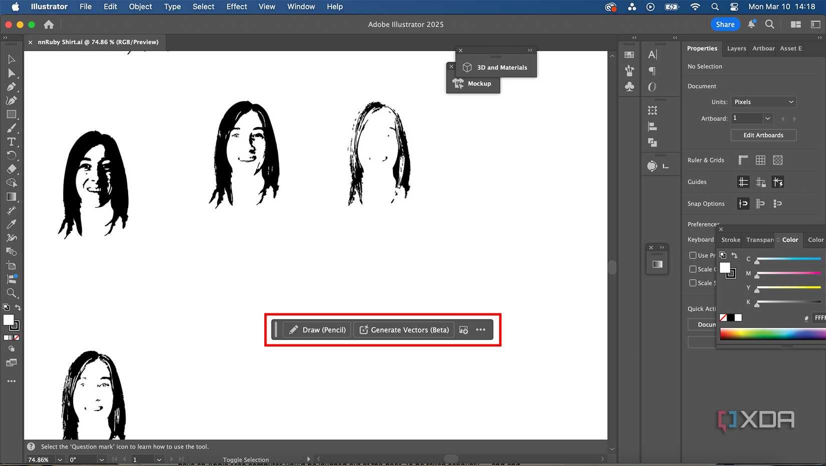 adobe illustrator tasks