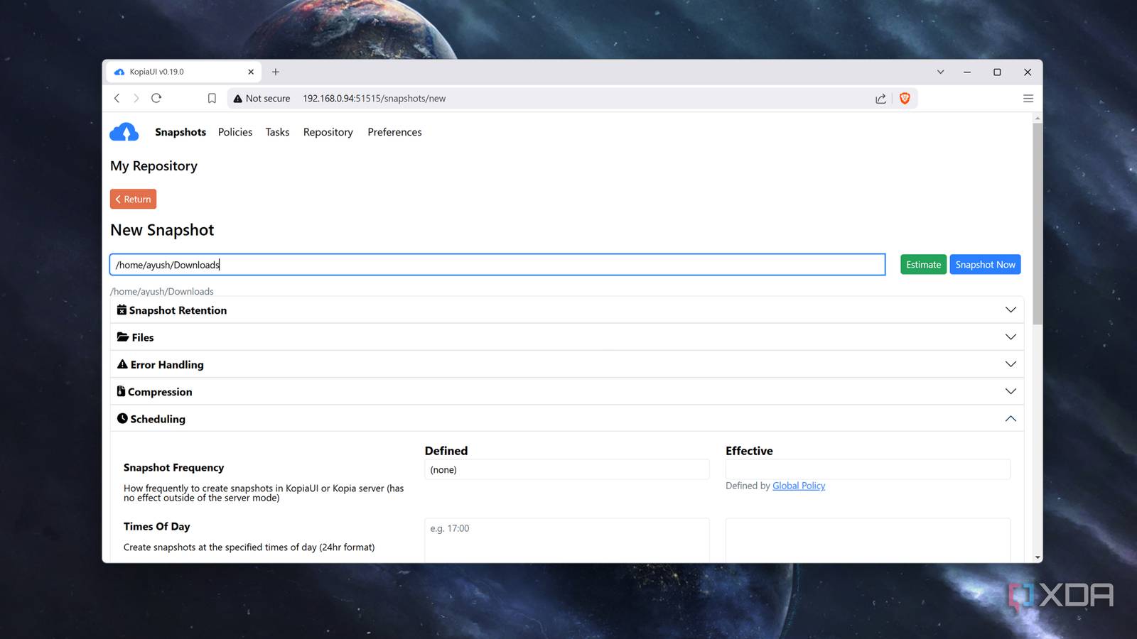 I self-host Kopia to back up my essential files - here's how you can, too