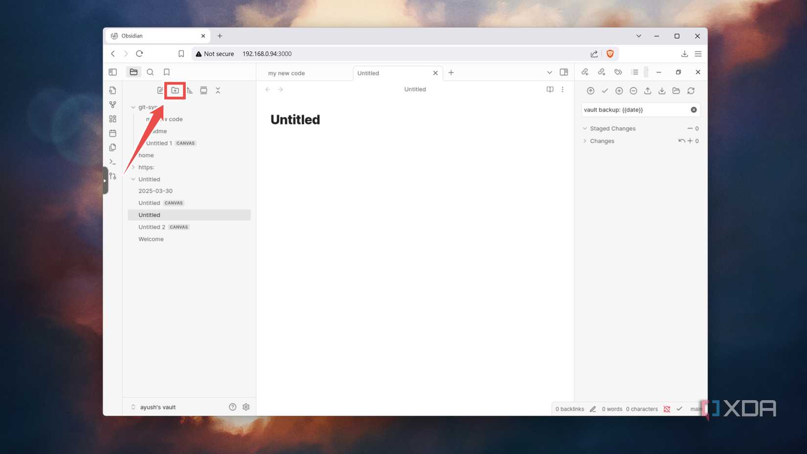 Here's how I back up my self-hosted Obsidian notes to a private Git ...