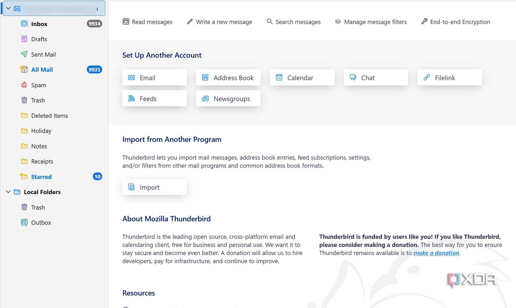 I don’t use Outlook, Spark, or Canary on Windows, I use this open-source email app instead