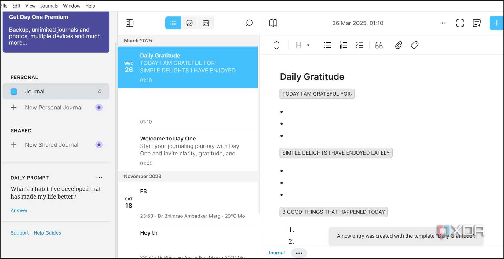 I tried Mac’s best journal app on Windows and here’s how it went