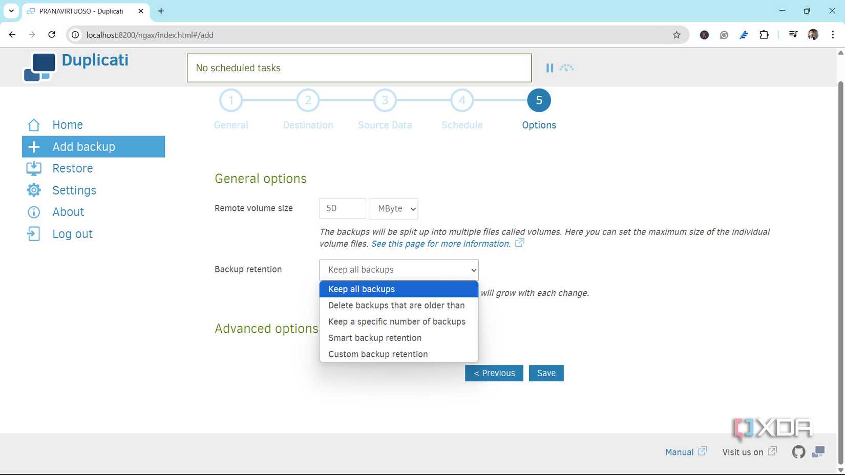I've tried a lot of different backup software, and I keep coming back to this free, open-source tool
