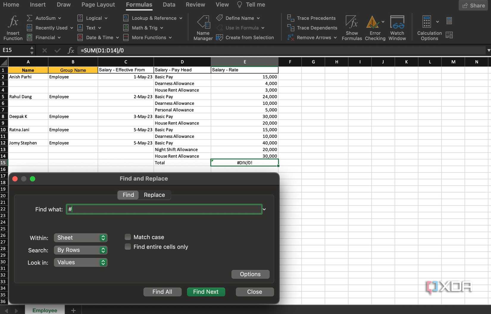 5 simple ways to identify and fix errors in your Excel spreadsheet