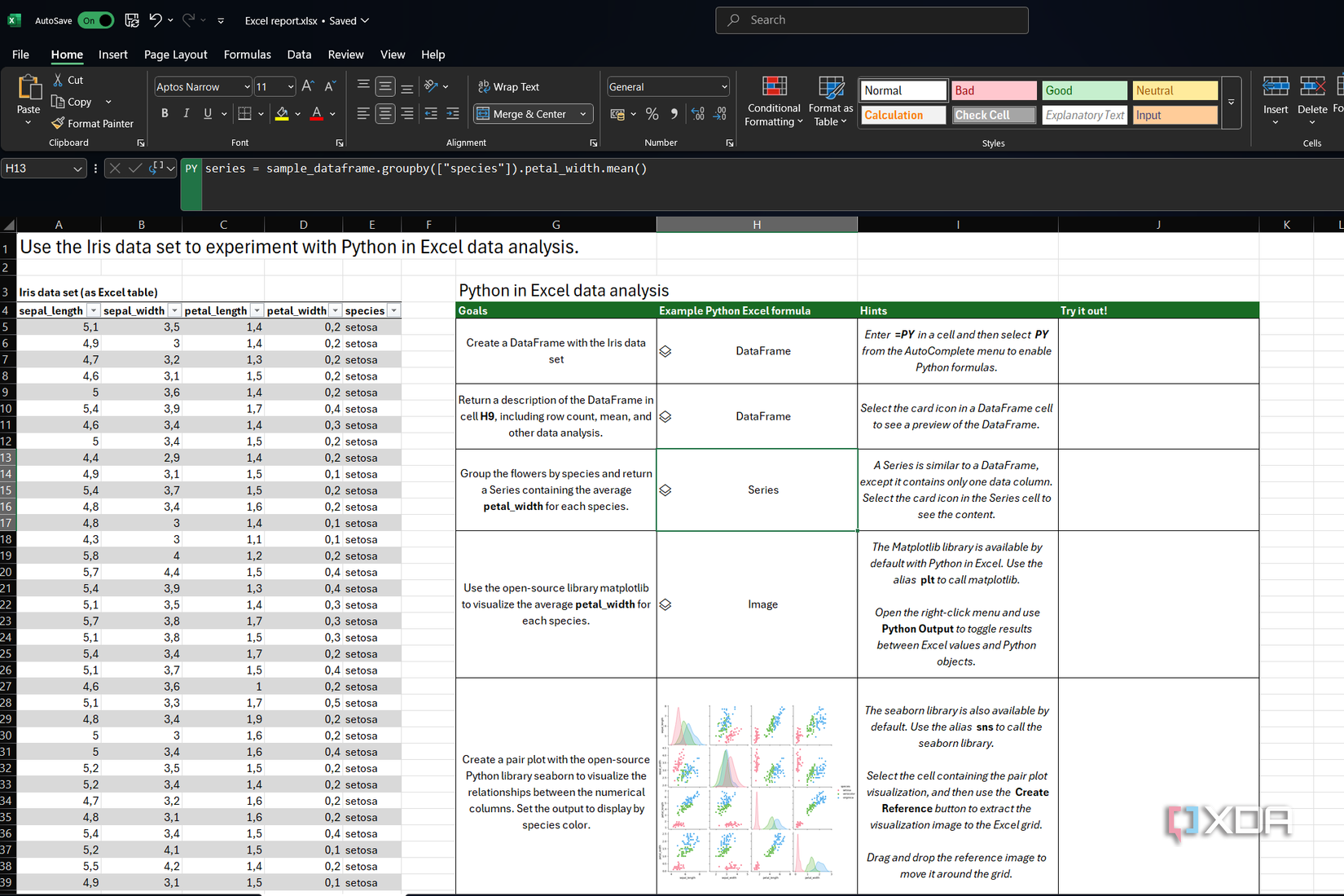 I tried Python in Excel with no coding experience and here's what I learned
