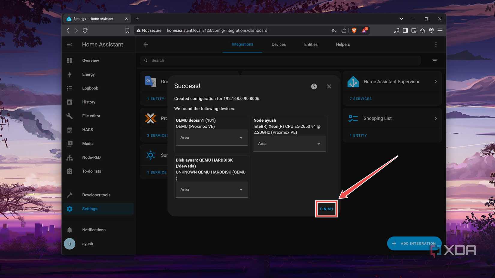 I control my Proxmox home lab from Home Assistant, here's how