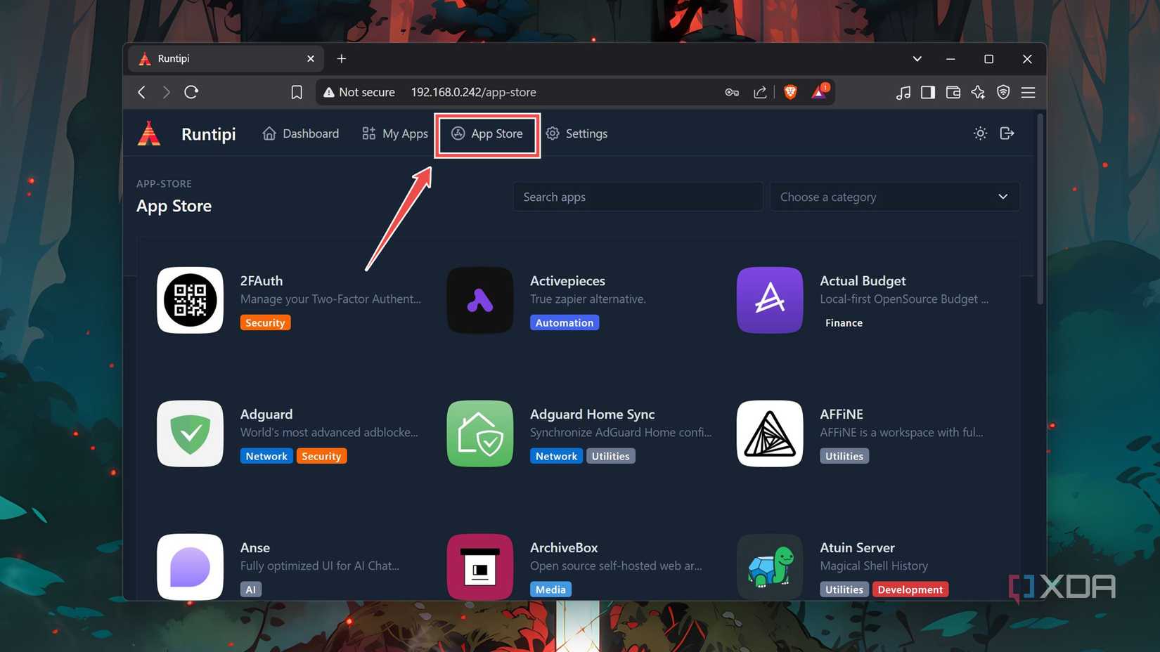 I self-host Runtipi to manage my Raspberry Pi container suite - here's how