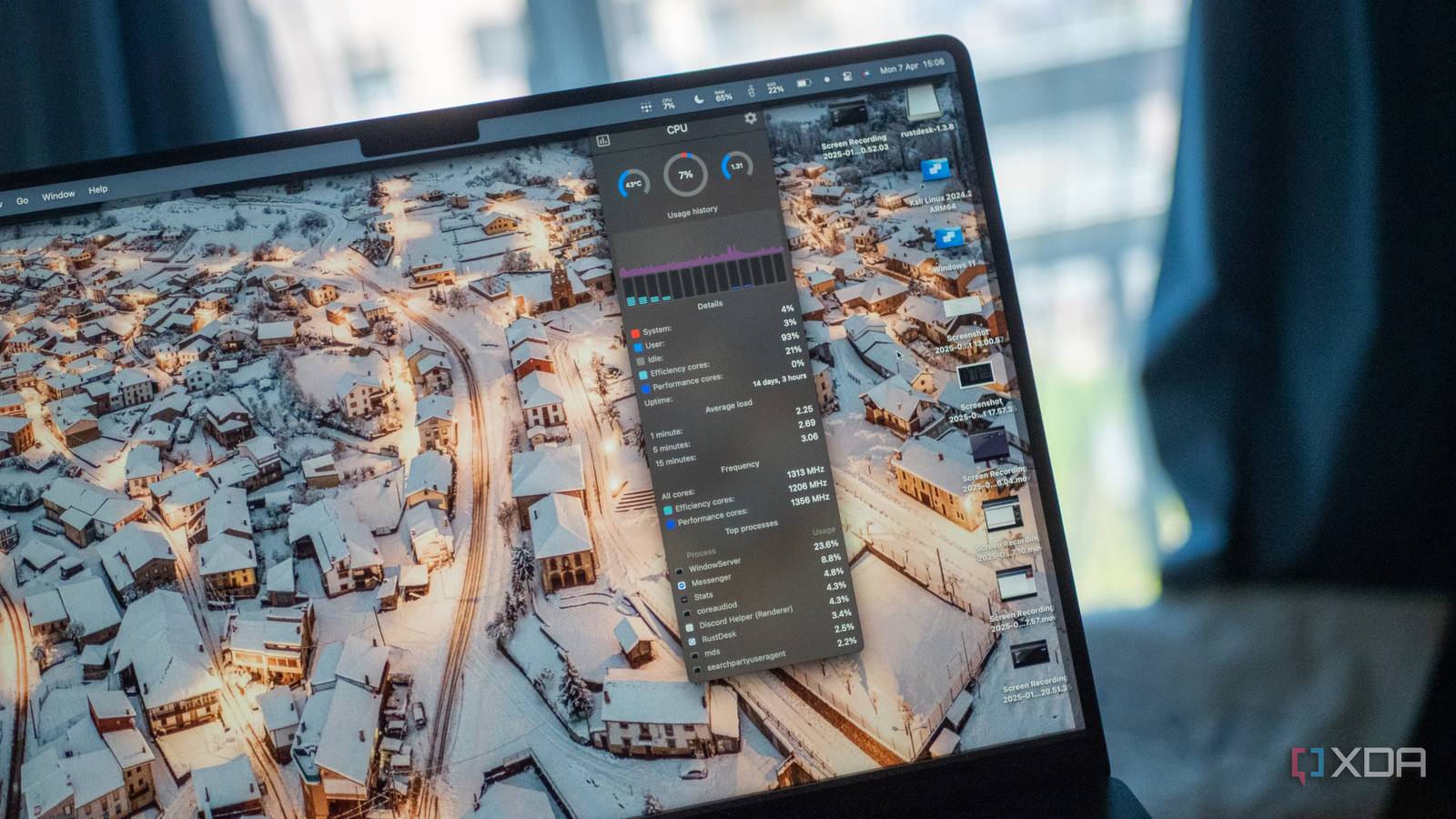 Stats for Mac is a free, open-source application that I can't live without