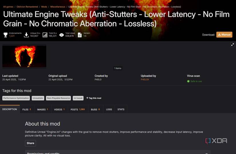 Oblivion Remastered was a mess on PC until I made these 6 tweaks