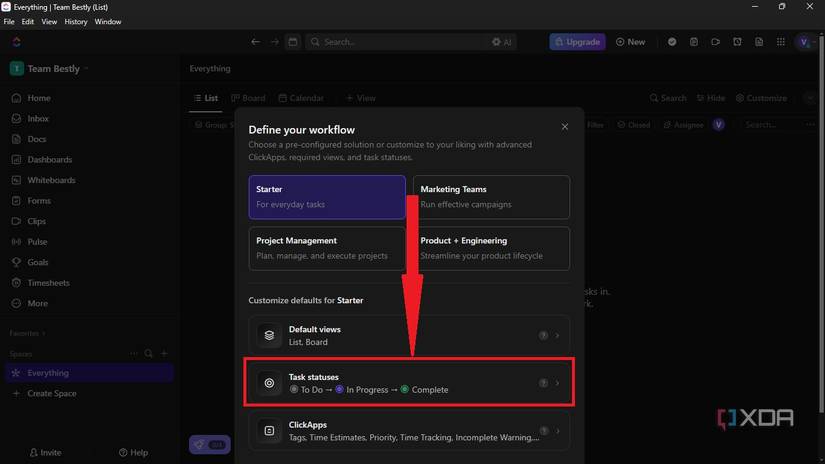 I manage my projects with ClickUp; Here's how I use it