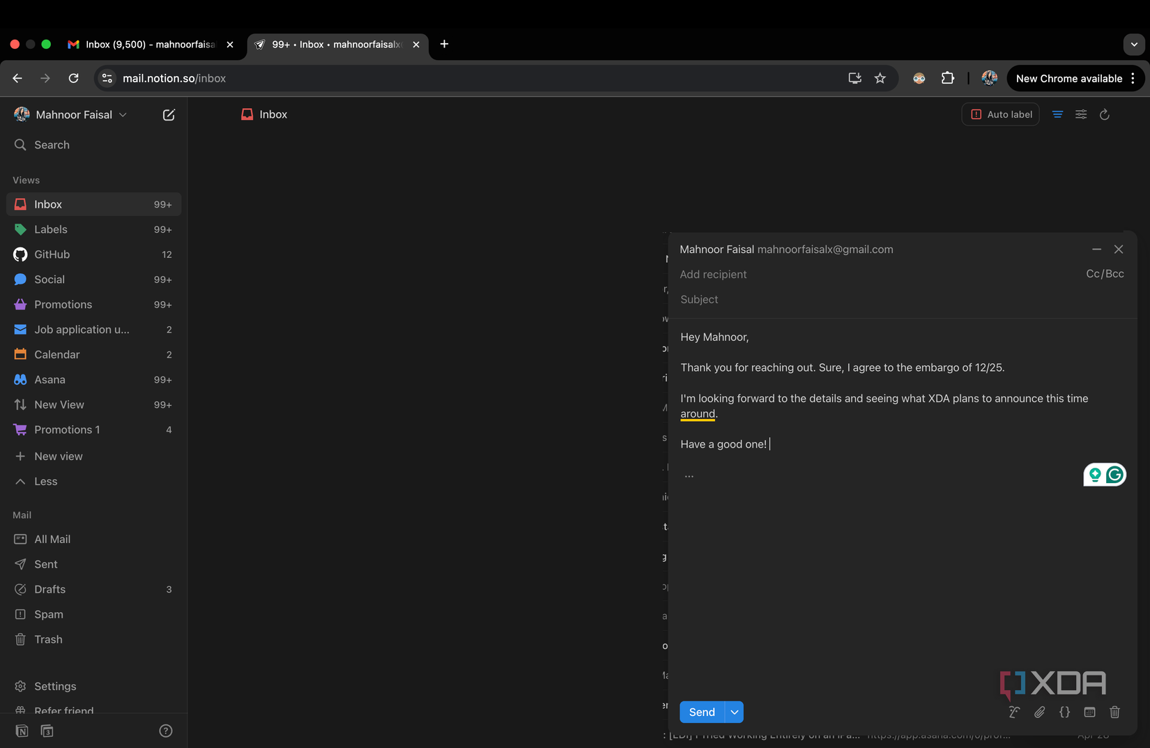5 reasons that will make you switch from Gmail to Notion Mail