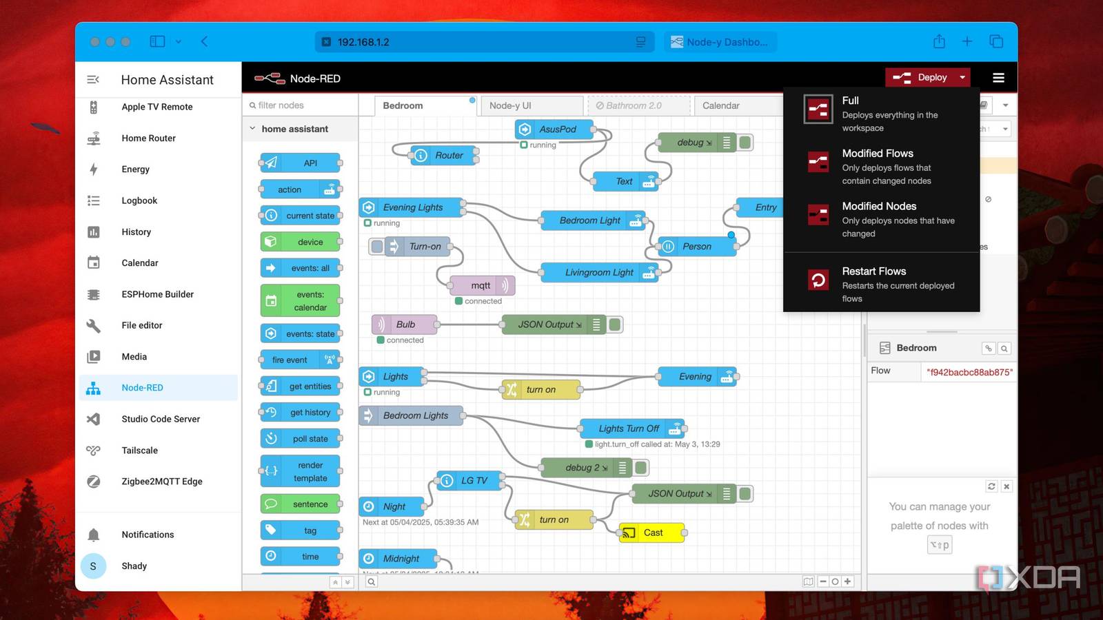 Node-RED has replaced my complex Home Assistant automations, and it ...