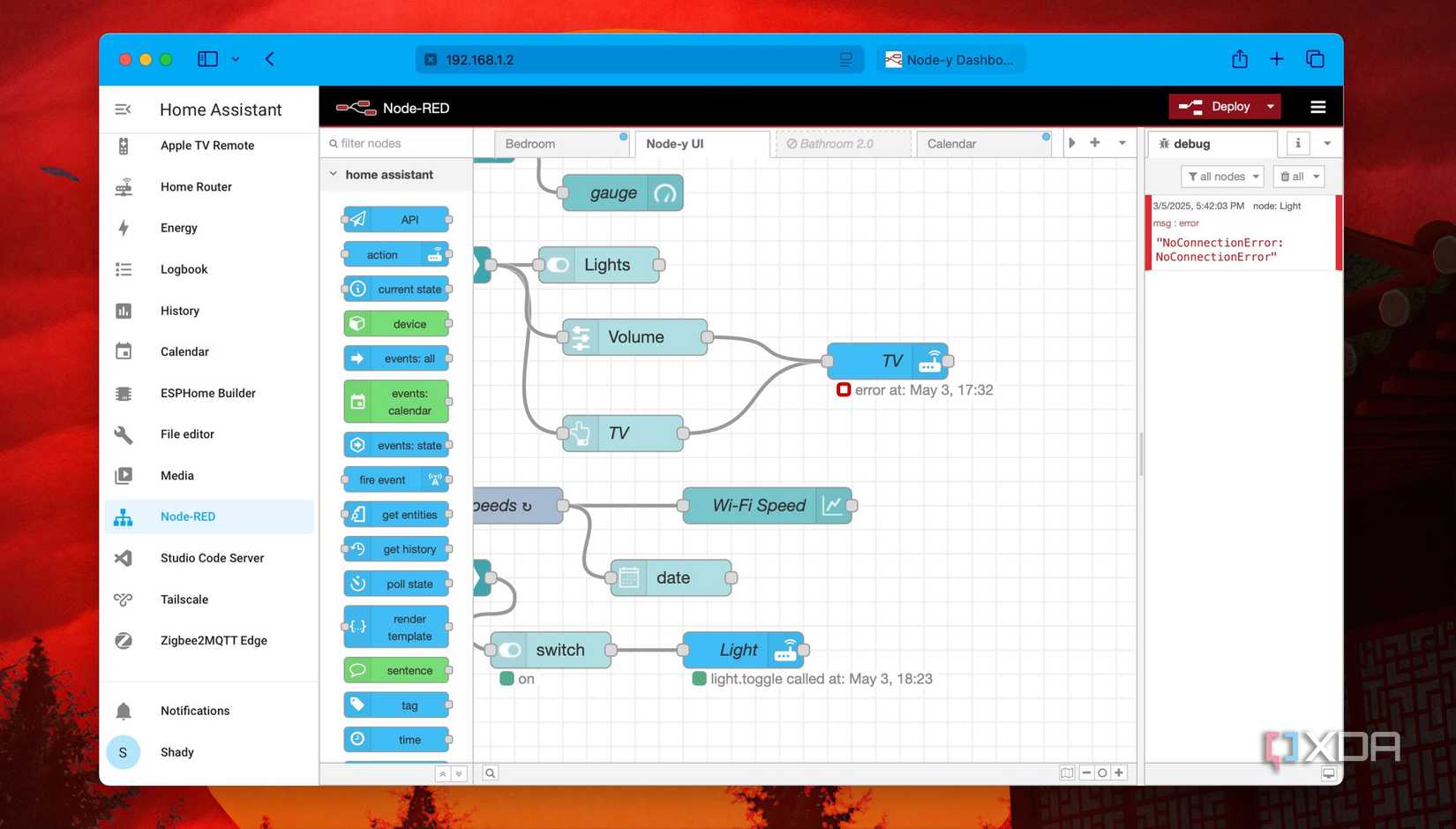 I automated my home with Home Assistant and Node-RED, and it was so ...