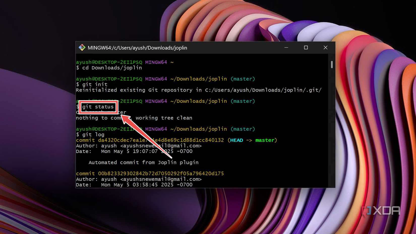 You can use Git to version control your notes, and here’s how I do it