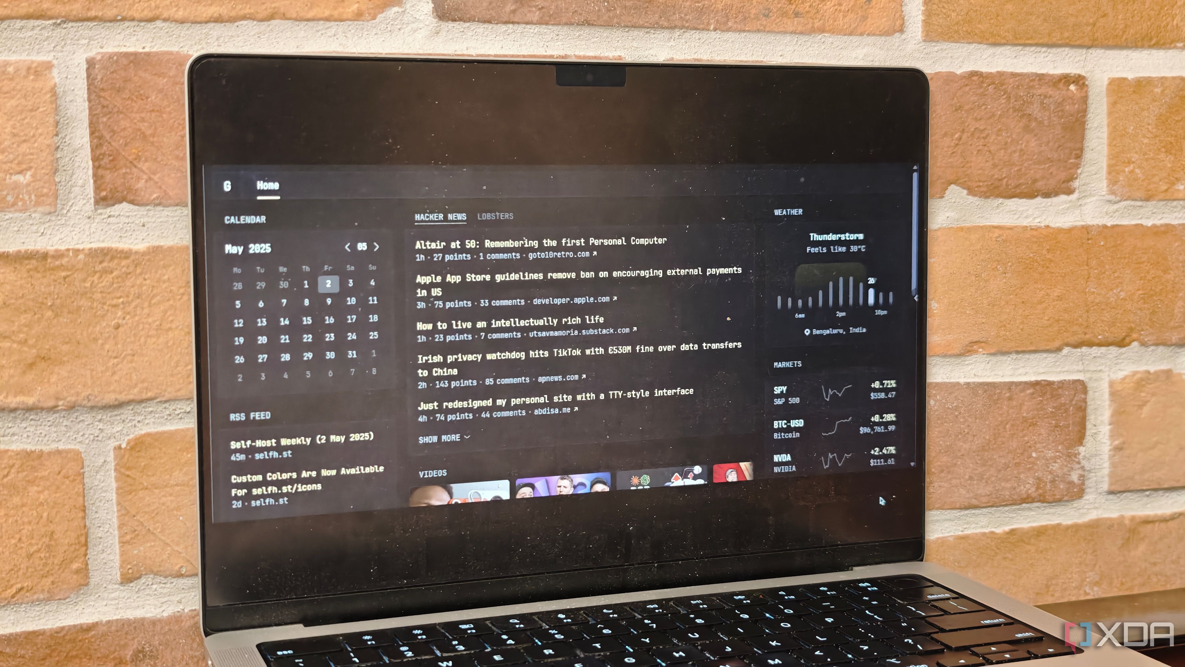 Glance is a self-hosted dashboard I wish I discovered earlier