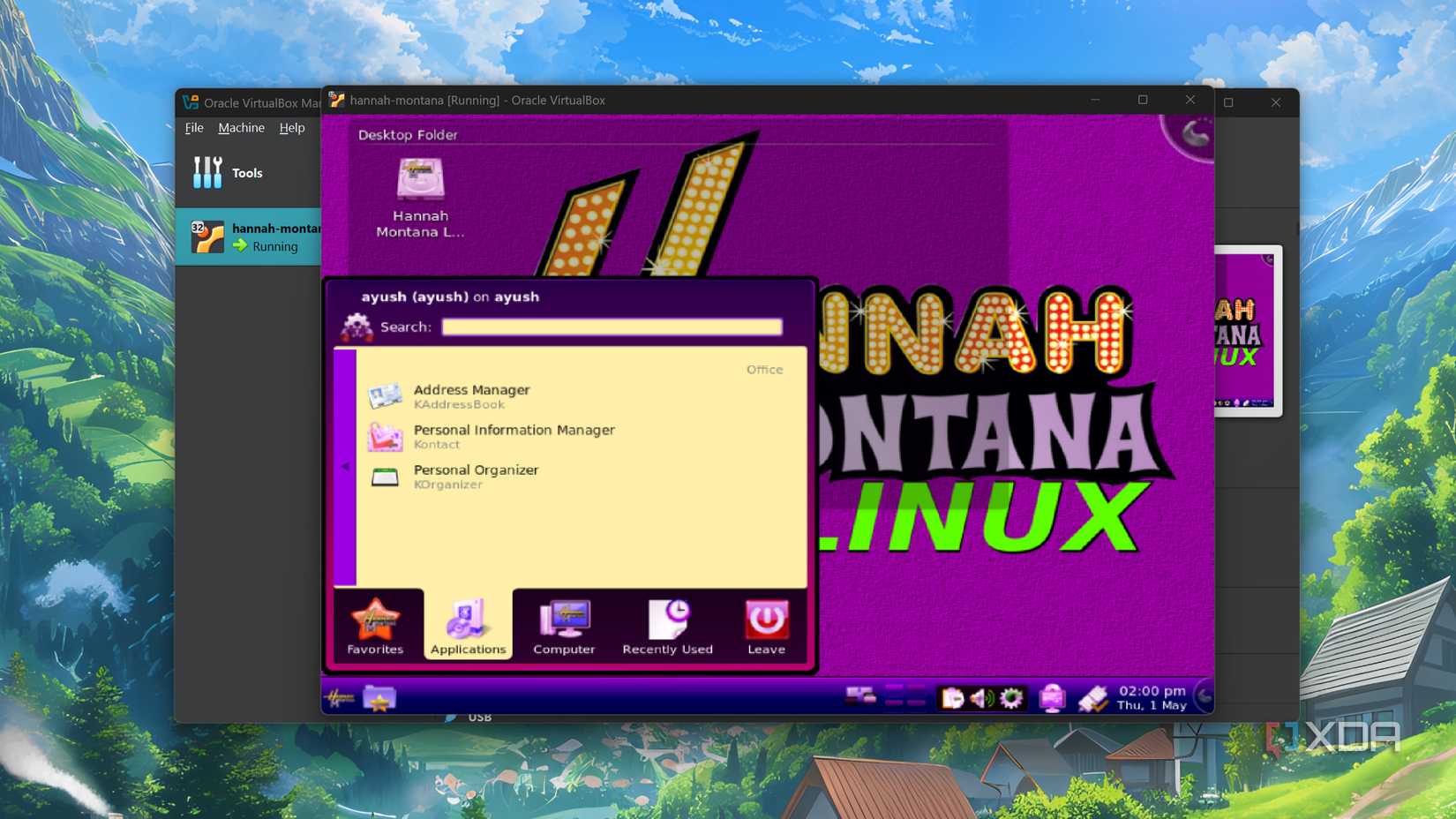 I tried Hannah Montana Linux in 2025 - here’s how it went