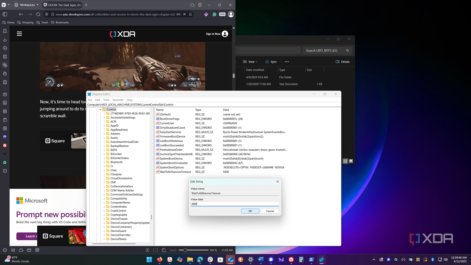 5 registry tweaks I made to instantly speed up my Windows PC