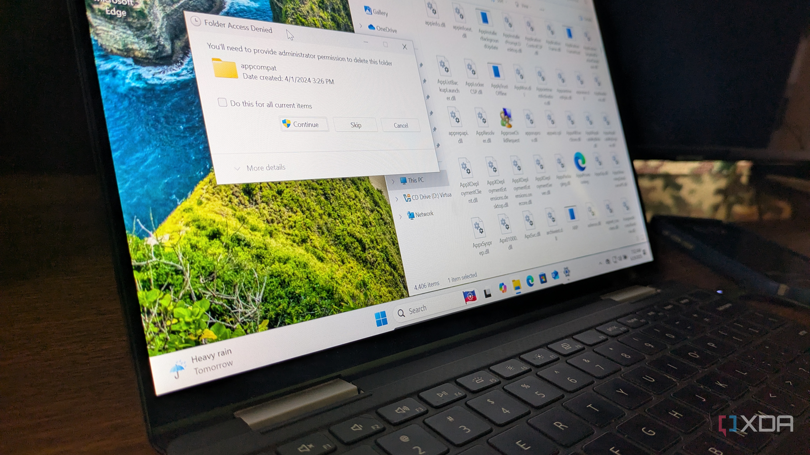 I deleted system32 so you don't have to, and here's what actually happened