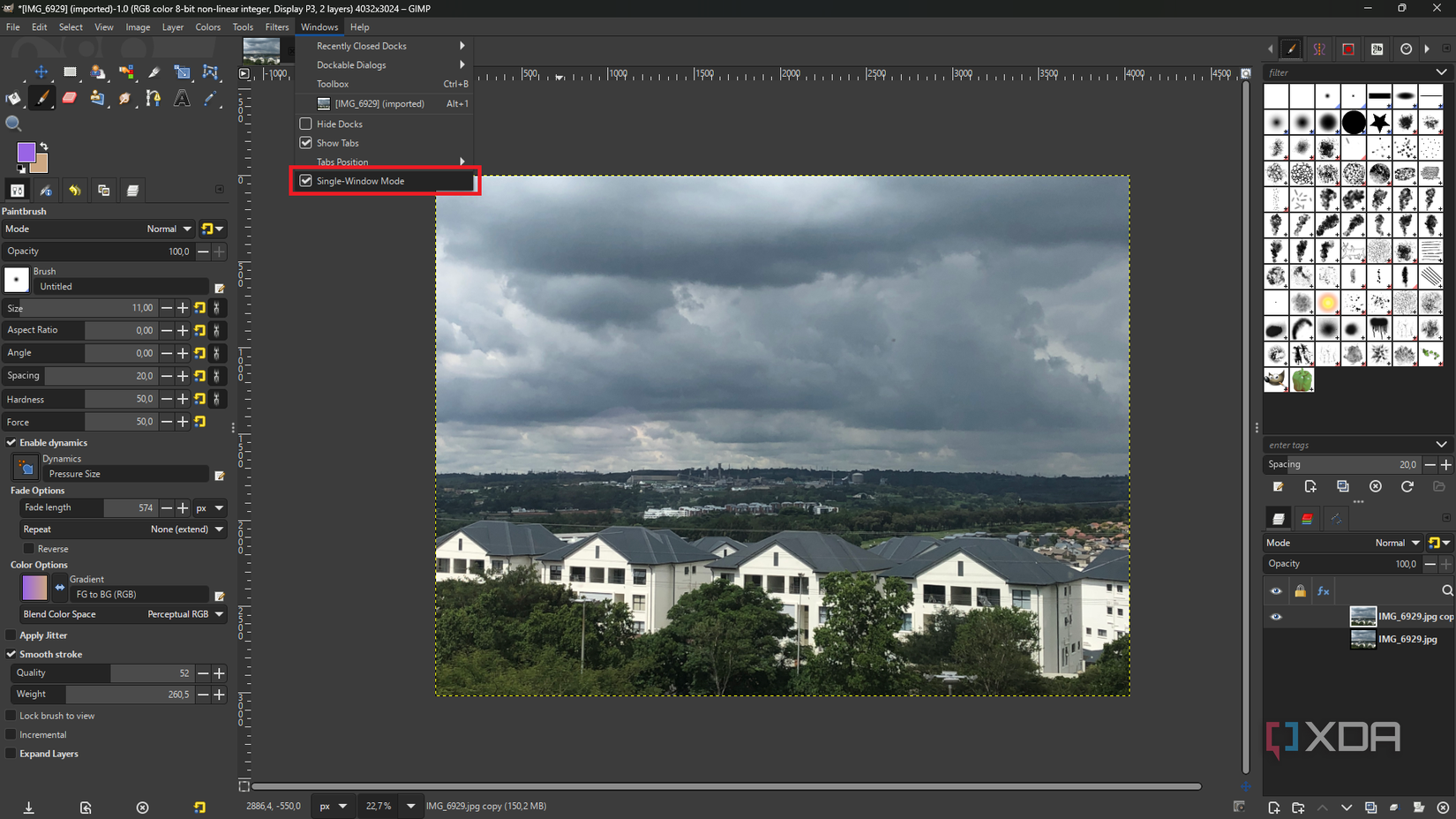 GIMP felt clunky until I changed these settings