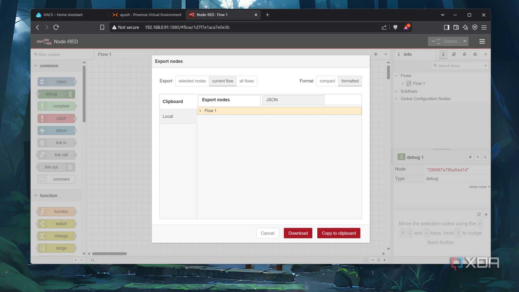 I back up my Home Assistant and Node-RED instances so I can always redeploy them, here's how