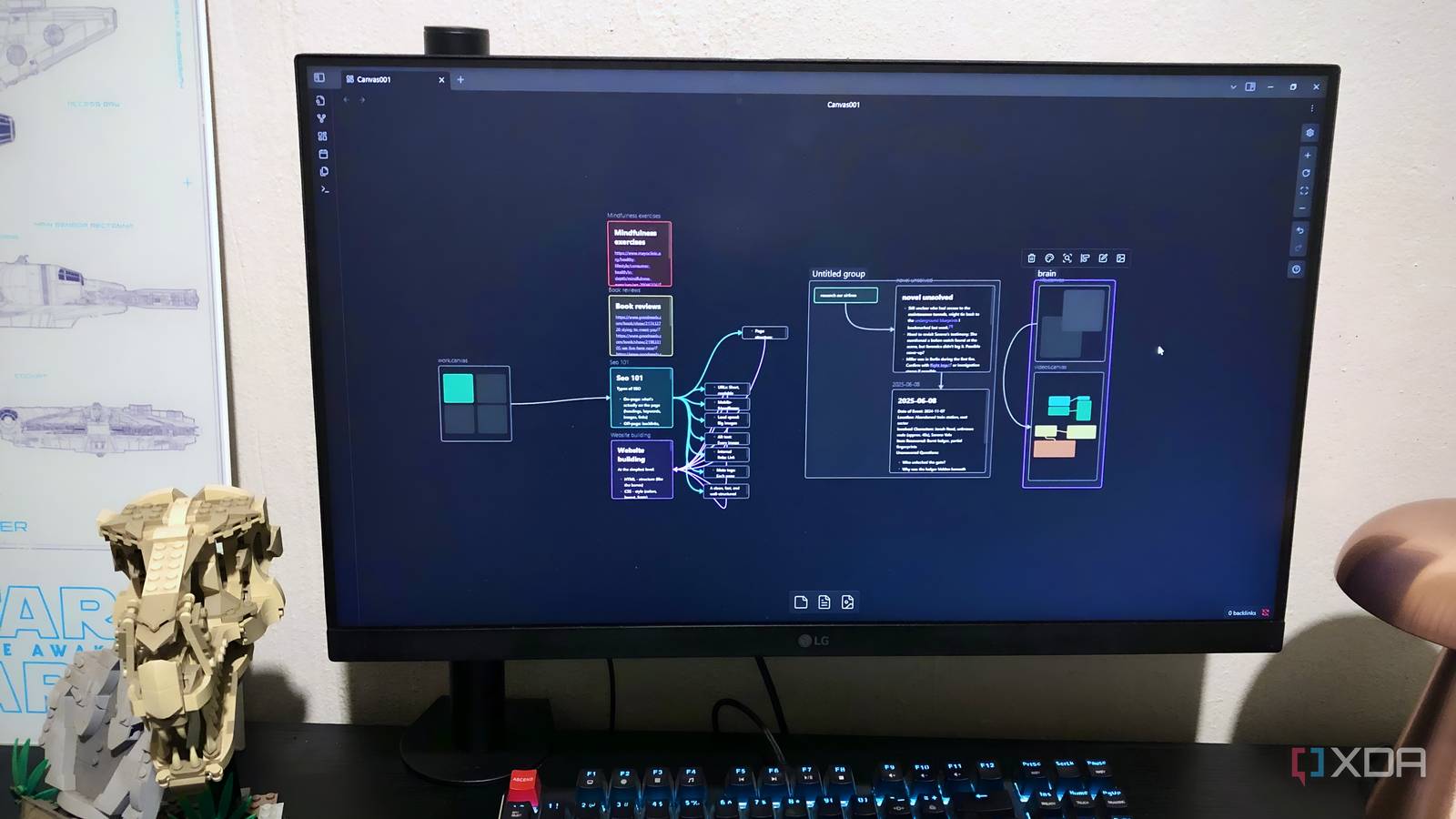 5 ways Obsidian Canvas beats Miro for mindmapping and visual thinkers