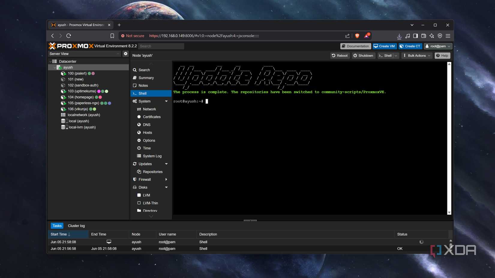 These 6 scripts are a godsend for my Proxmox home lab