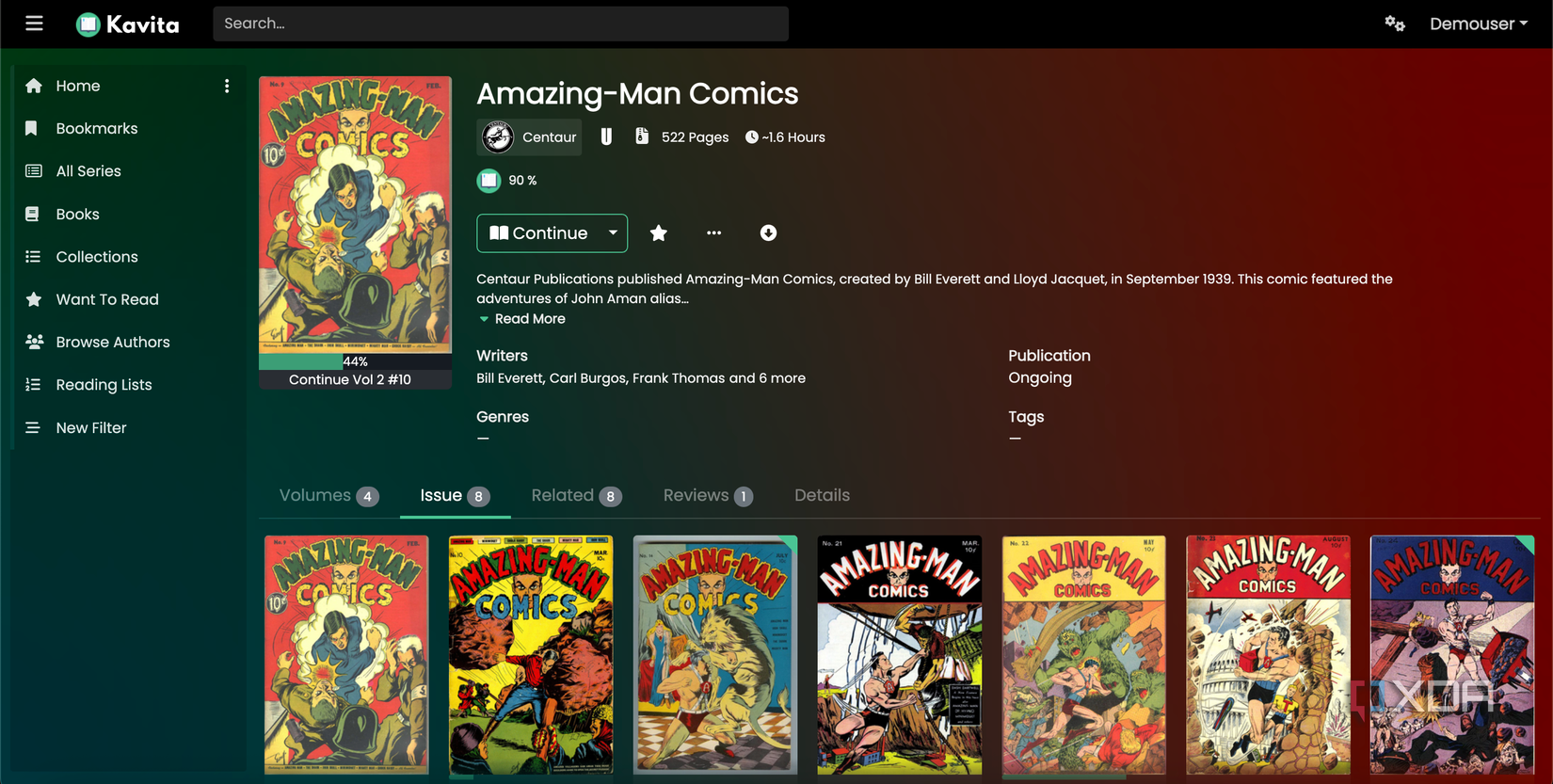 This free, self-hosted app is basically Jellyfin for comics and books ...