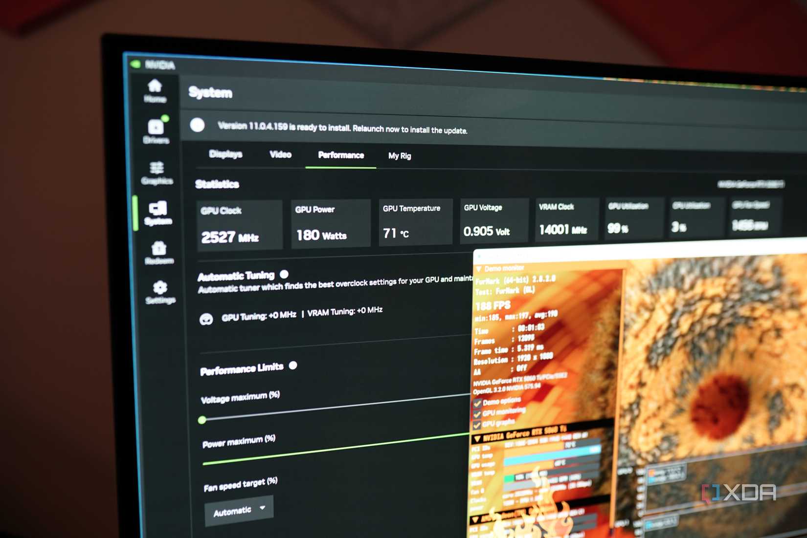 I finally replaced the thermal paste on my graphics card, and I should ...