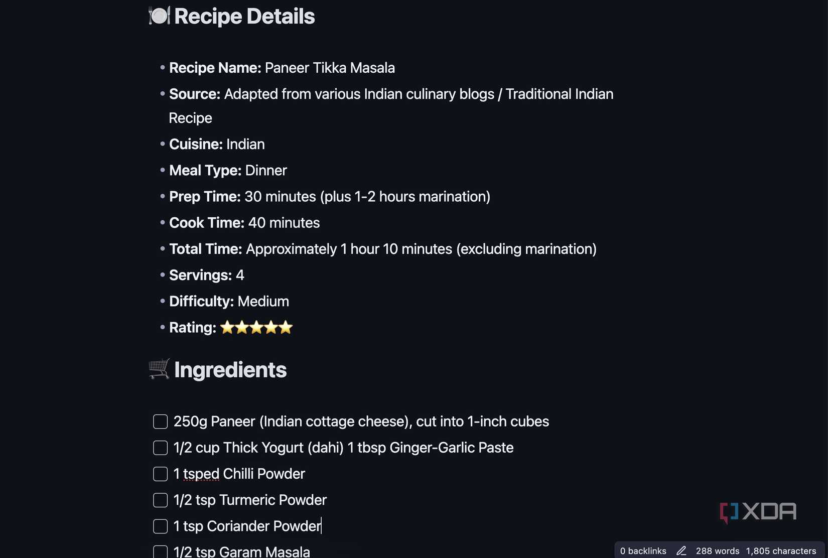 6 amazing Obsidian templates that improved my note-taking