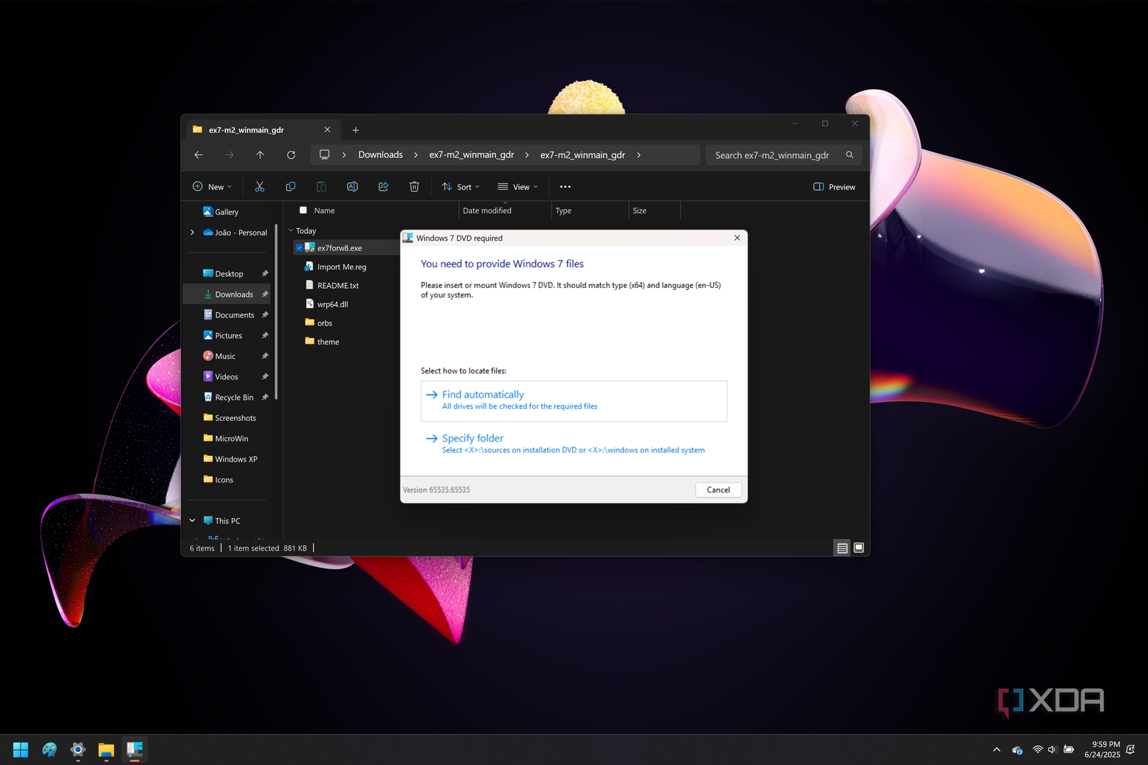 This app makes my Windows 11 PC look like Windows 7 — but it's not for ...