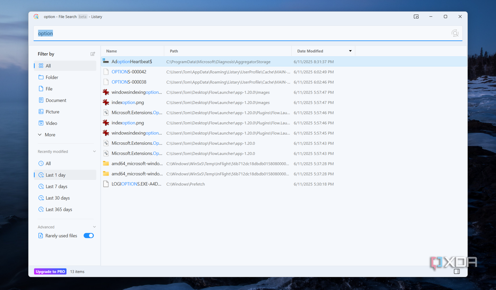 Listary is the Flow Launcher alternative I've needed for months