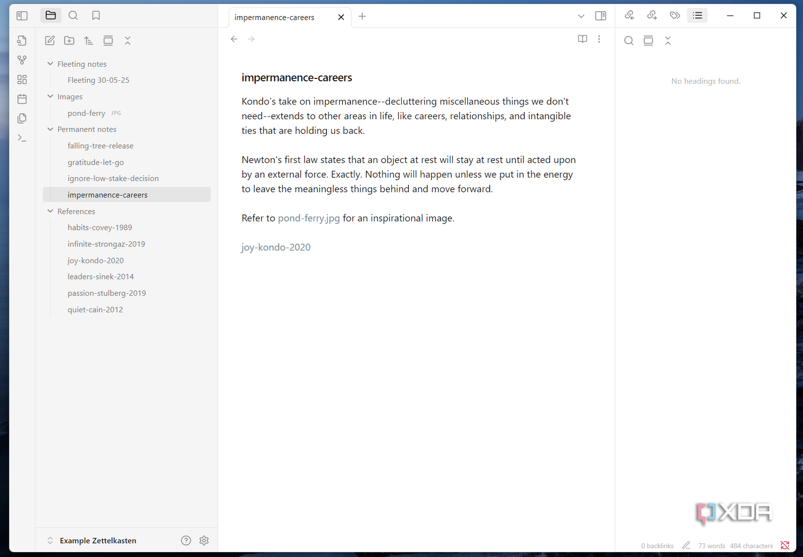 I built my own Zettlekasten in Obsidian, and it changed my note-taking ...