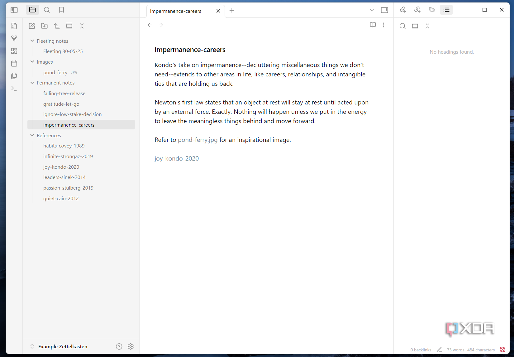 I built my own Zettlekasten in Obsidian, and it changed my note-taking ...