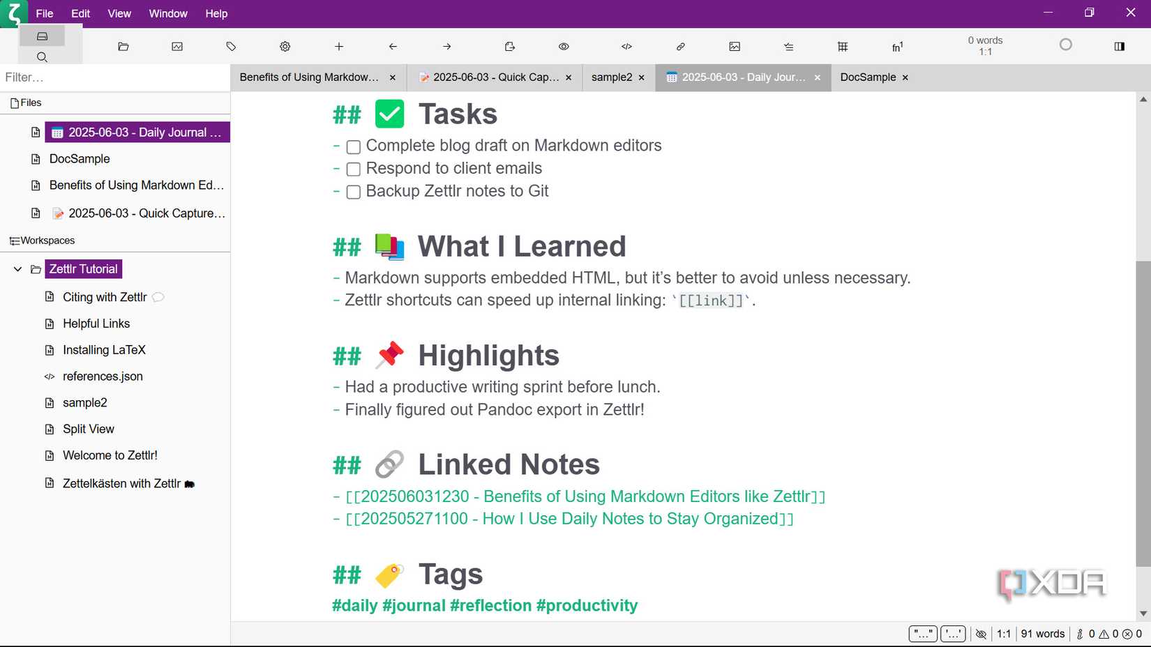 I discovered this markdown editor by accident — now it’s my daily notes app