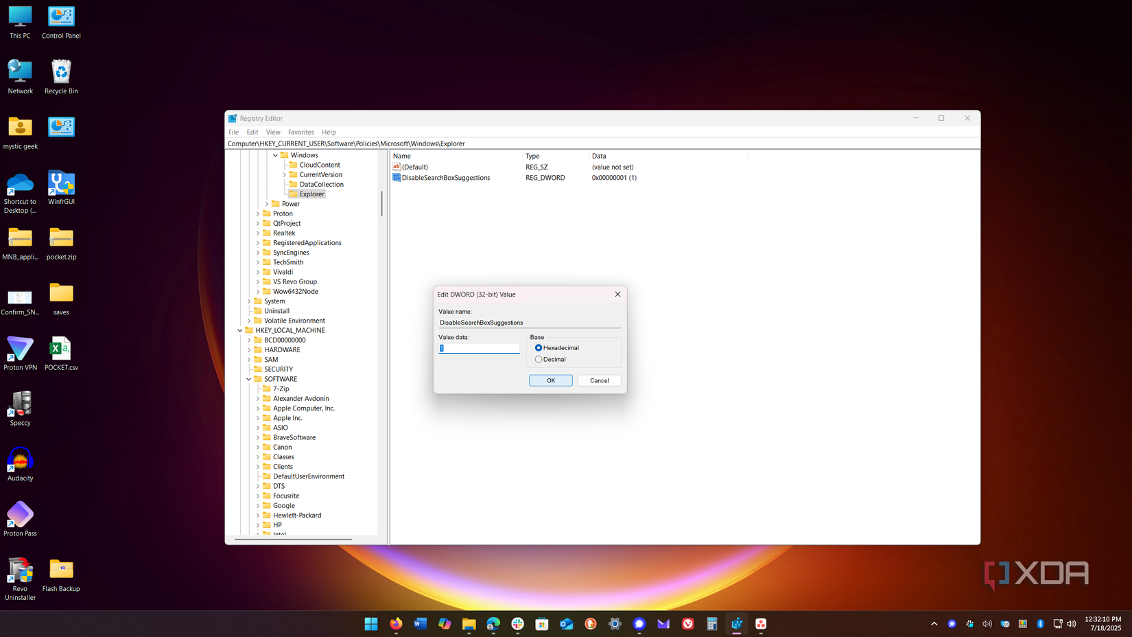6 power user Registry tweaks I use to make Windows more tolerable, and ...