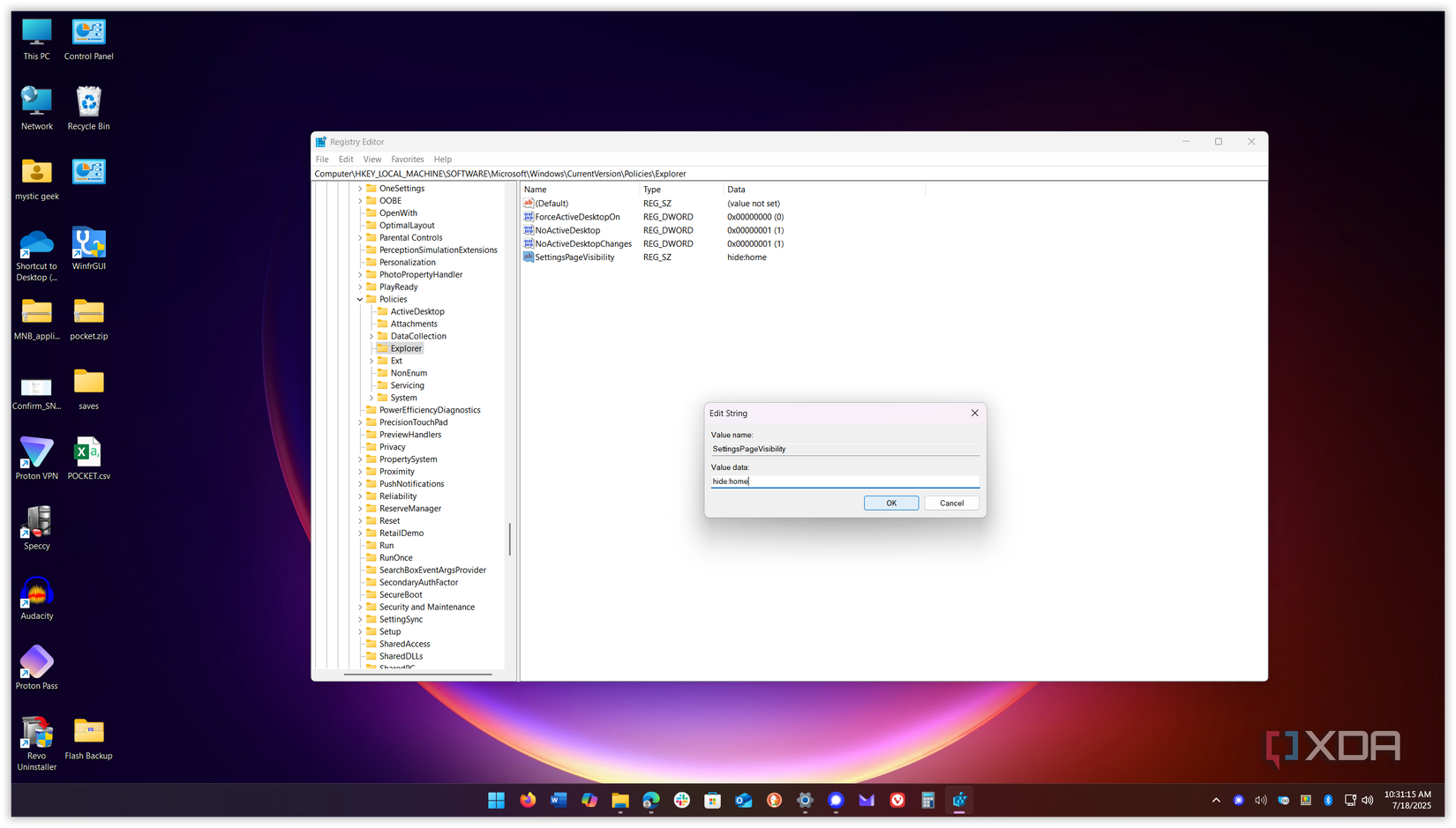 6 power user Registry tweaks I use to make Windows more tolerable, and ...