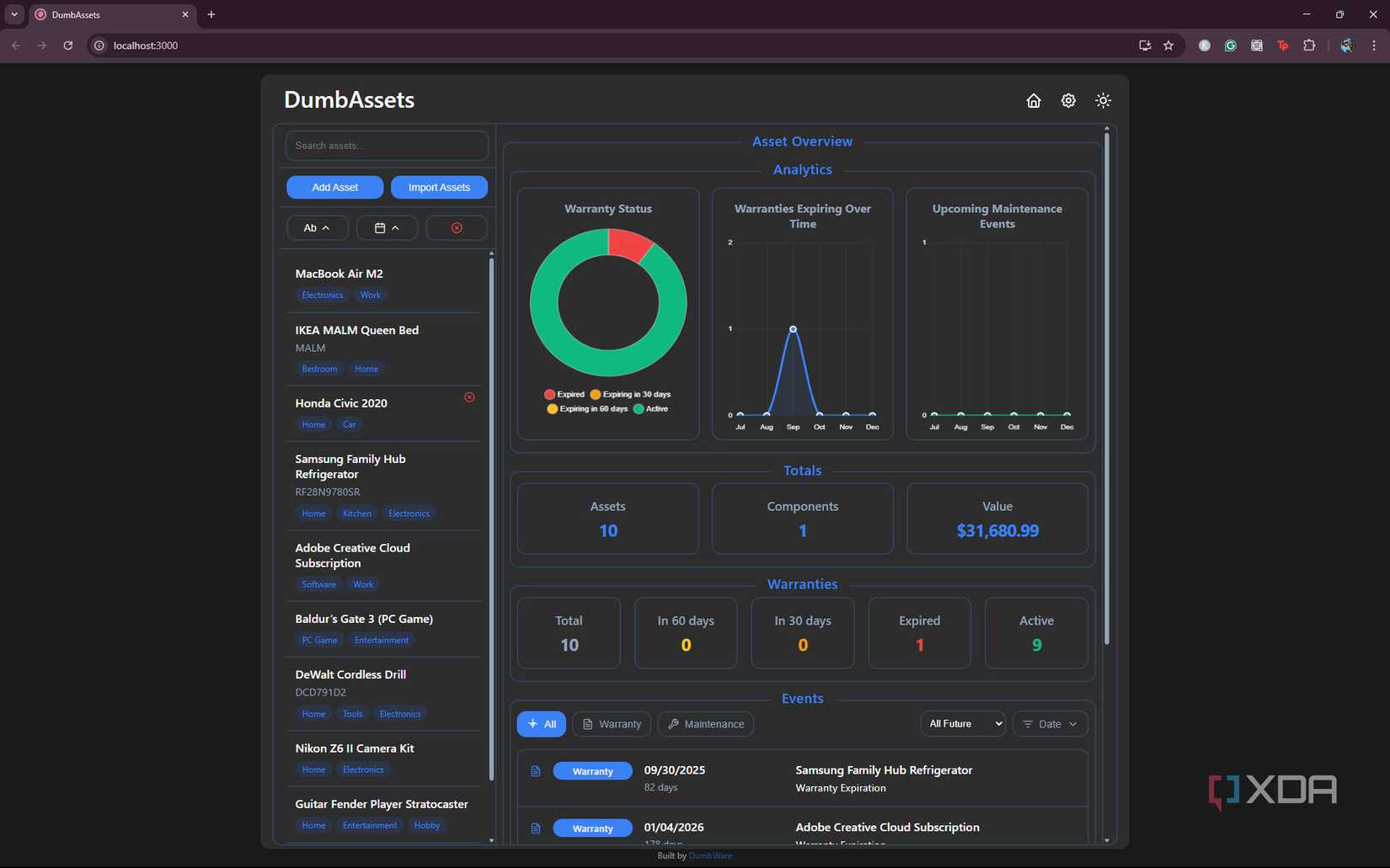 I finally found the perfect open-source tool for tracking my home assets - and it's surprisingly ...