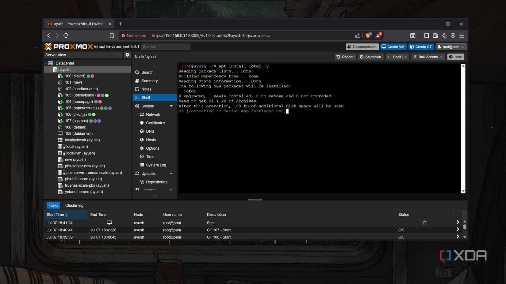 If you boot Proxmox from an SSD, disable these two services to prevent wearing out your drive