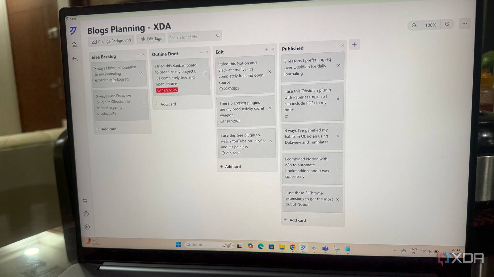 This free and open-source Kanban app takes my project management to the ...