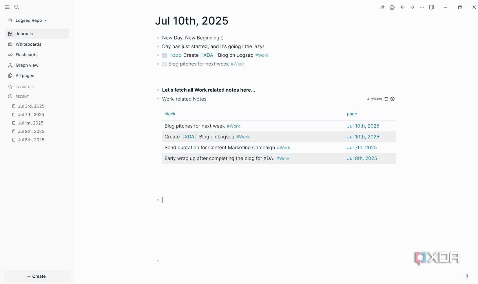 5 Reasons I Prefer Logseq Over Obsidian For Daily Journaling