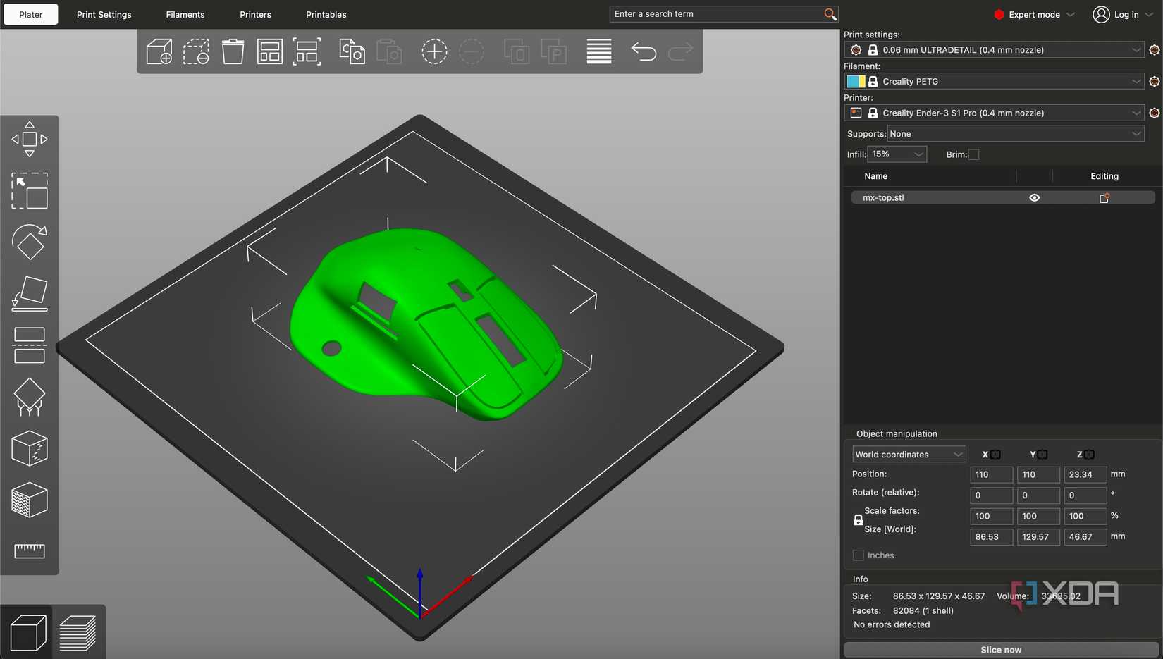 This 3D-printed contraption turns a Logitech MX Master 3 into a left ...