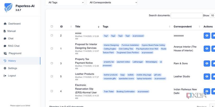 Paperless-ngx paired with a local LLM has made managing my documents so much easier
