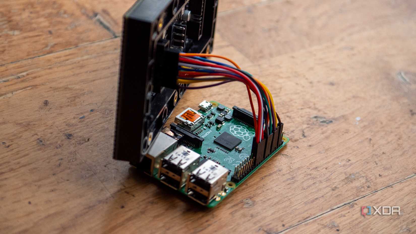 I built this beautiful LED matrix display with an ESP32 for $30