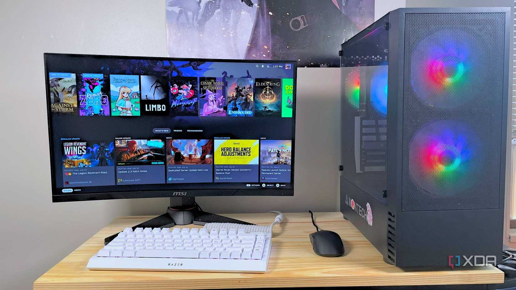 I built a Steam Machine out of spare PC parts and you can, too