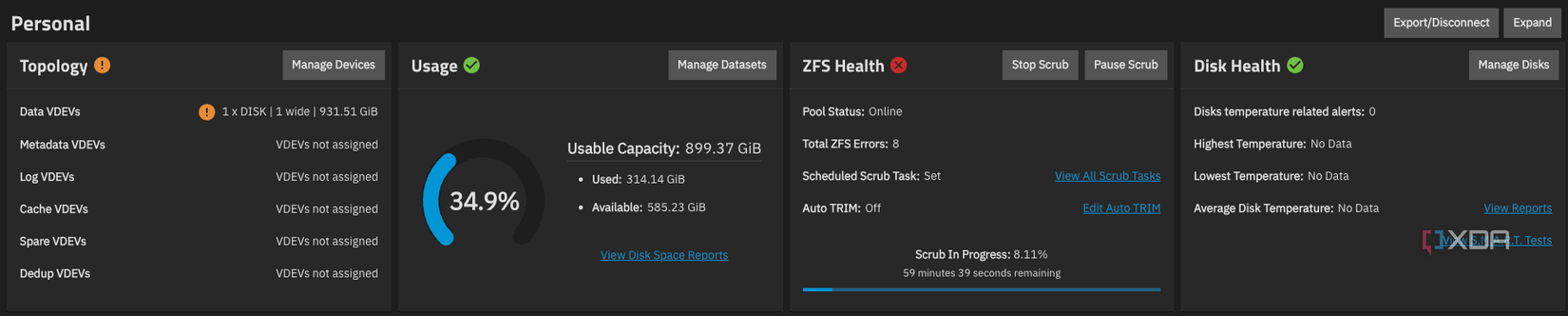 Here's how I fixed my TrueNAS disk errors by properly doing HDD passthrough in Proxmox