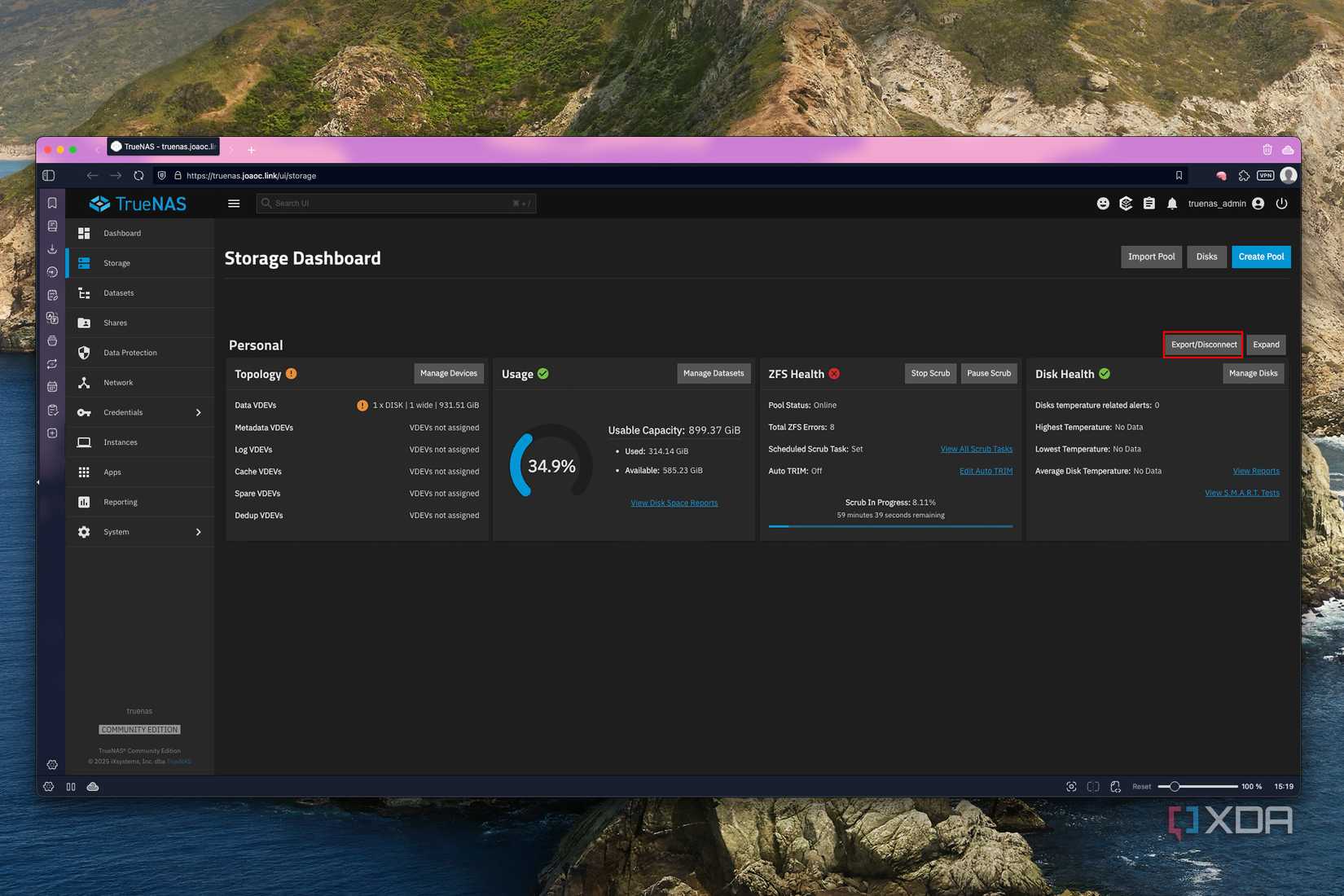 I use TrueNAS in a Proxmox VM, and I prefer it over bare metal
