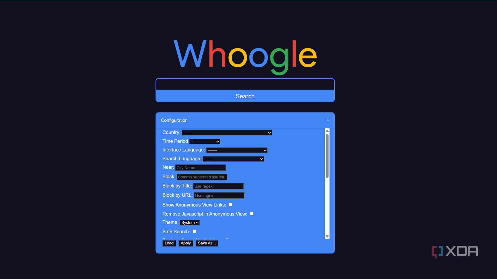 This self-hosted search engine uses Google, but still protects your privacy
